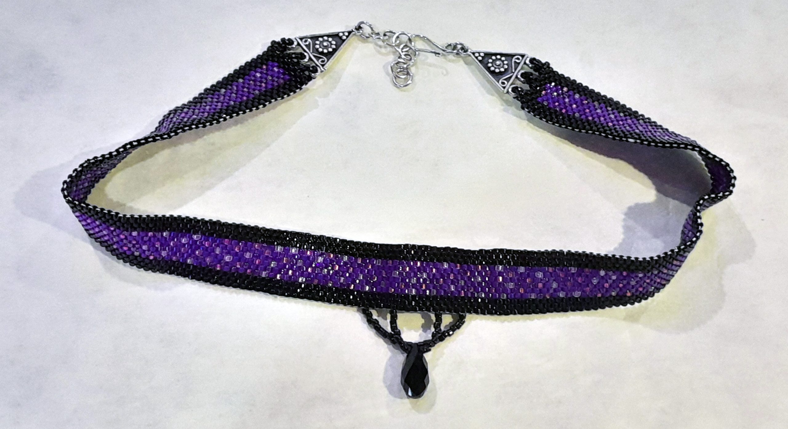 Peyote Weave Choker Necklace